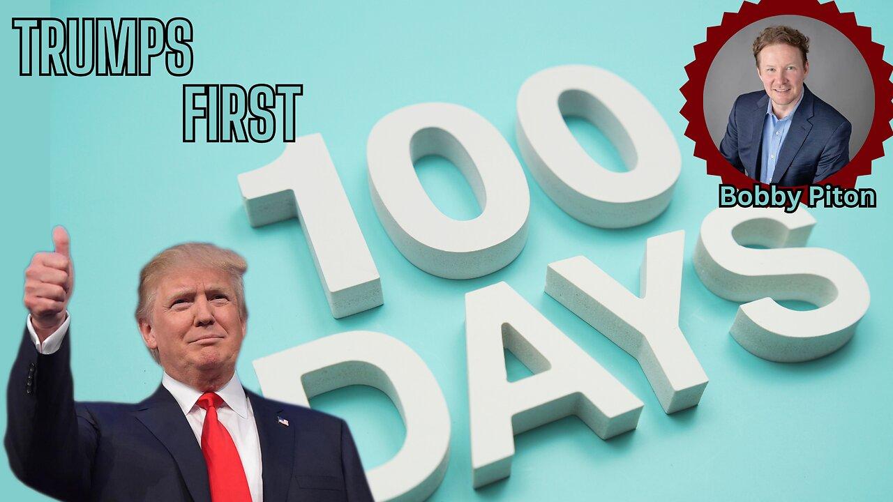 Special Guest Bobby Piton - Trumps First 100 - One News Page VIDEO