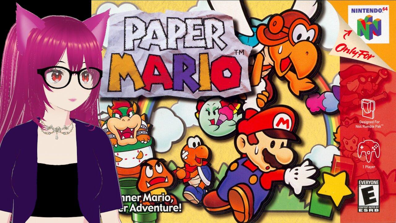 Pixie Plays: Paper Mario N64 - One News Page VIDEO