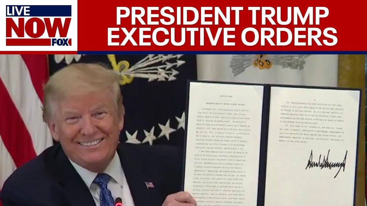 News Today: President Donald Trump signs - One News Page VIDEO