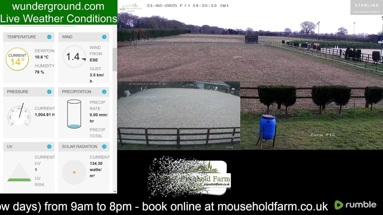 Mousehold Farm All Weather Riding arena - One News Page VIDEO