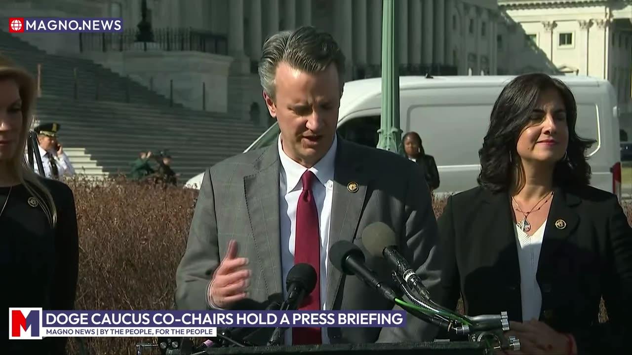 «Happy DOGE Day» Press Briefing by DOGE Caucus - One News Page VIDEO