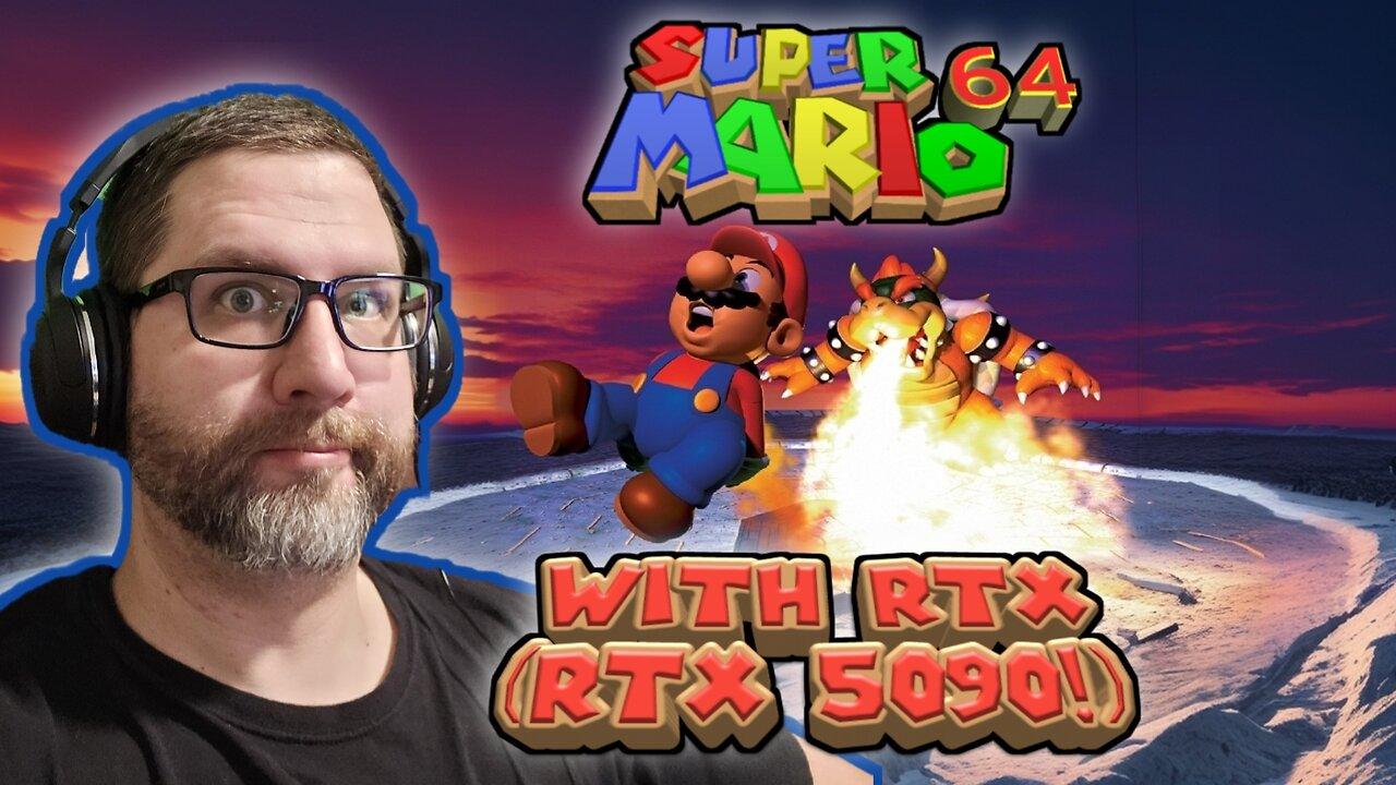 Super Mario 64 with RTX Raytracing!? (RTX 5090) - One News Page VIDEO