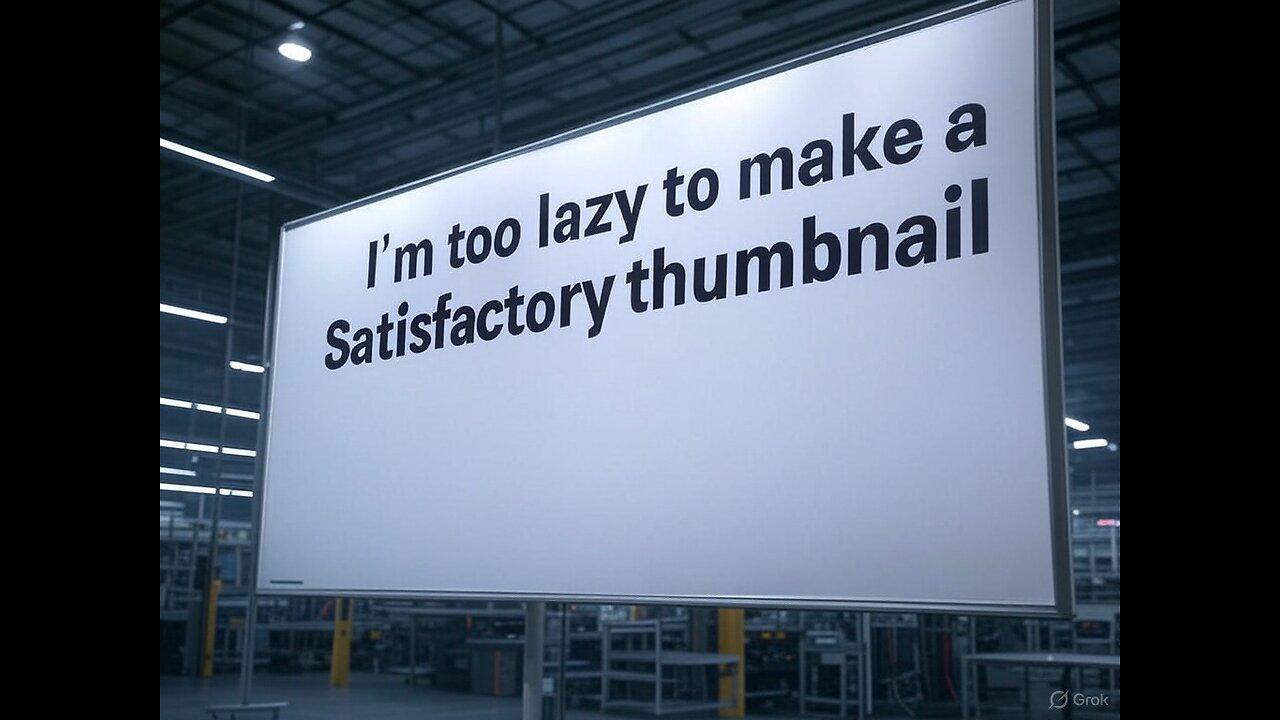 Just Chillin, Working On The 1K Fuel Generator - One News Page VIDEO