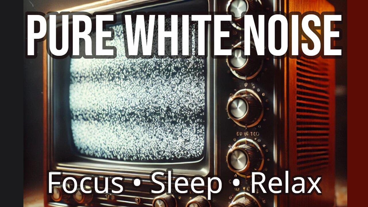 Old-School White Noise | Pure White Noise for - One News Page VIDEO