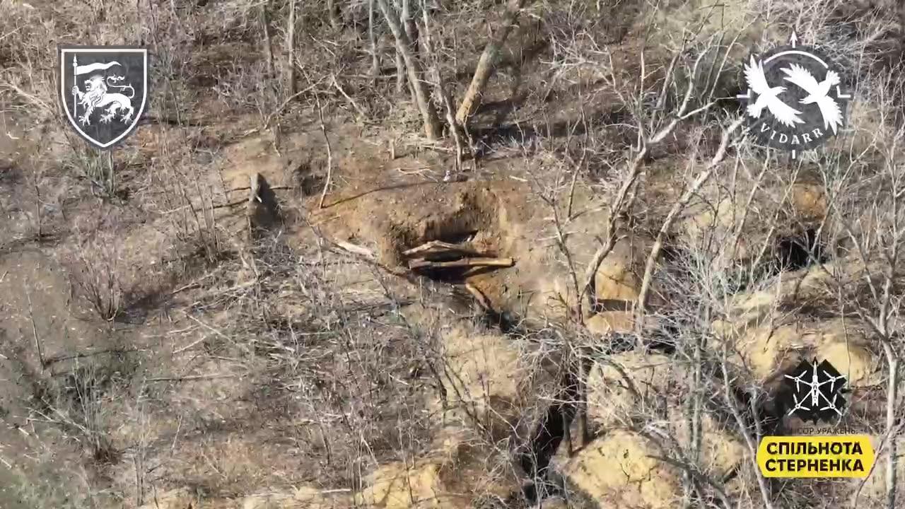 Drone Strikes Lighting Up Russian Trench Group - One News Page VIDEO