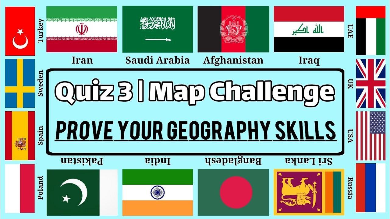 COUNTRY QUIZ UP! Level up your geography skills! - One News Page VIDEO