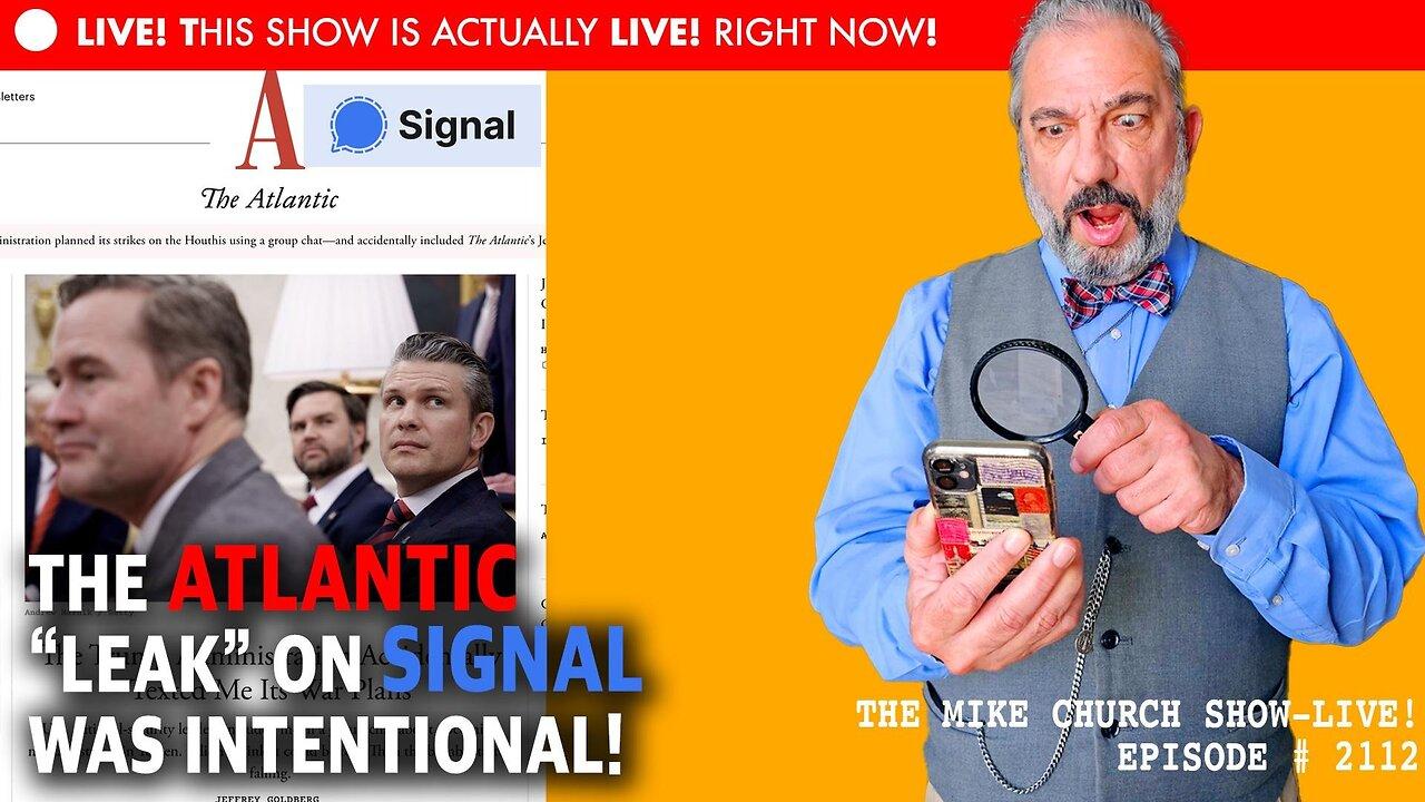 THE ATLANTIC 'LEAK' ON SIGNAL WAS - One News Page VIDEO