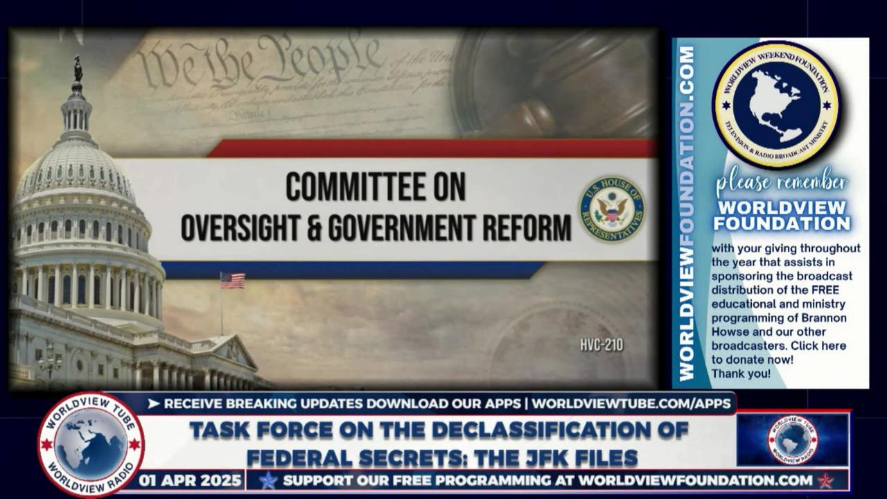 Task Force on the Declassification of Federal - One News Page VIDEO