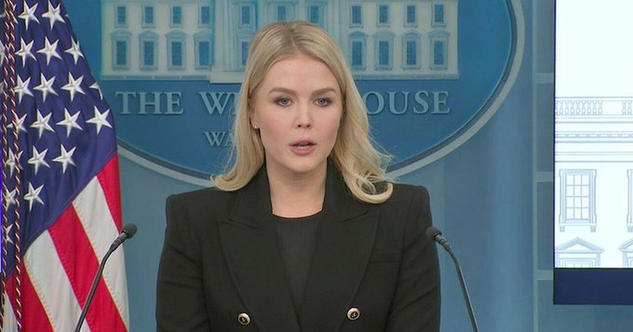 🔴White House Press Secretary Karoline Leavitt - One News Page VIDEO
