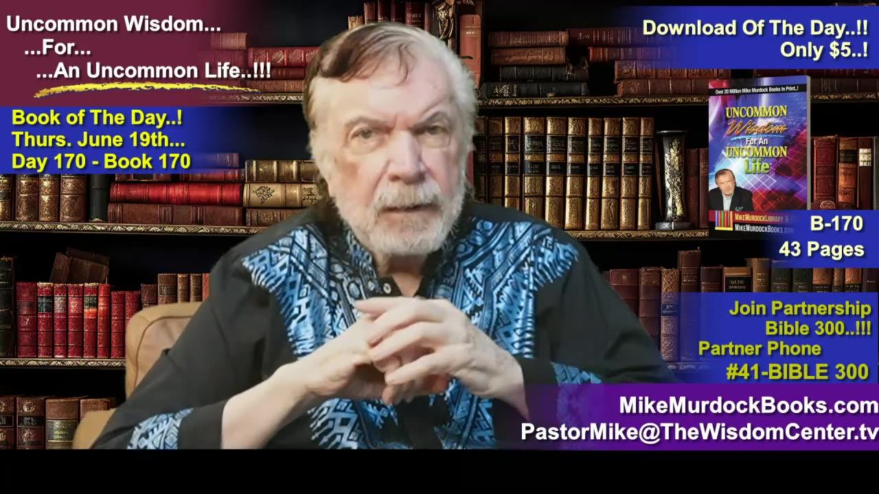 Re-Air: Uncommon Wisdom For An Uncommon - One News Page VIDEO