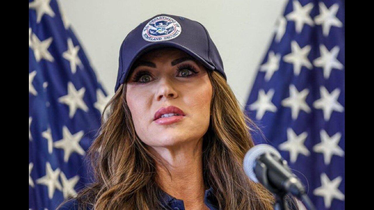 🚨🔥WATCH LIVE: Secretary Noem makes - One News Page VIDEO