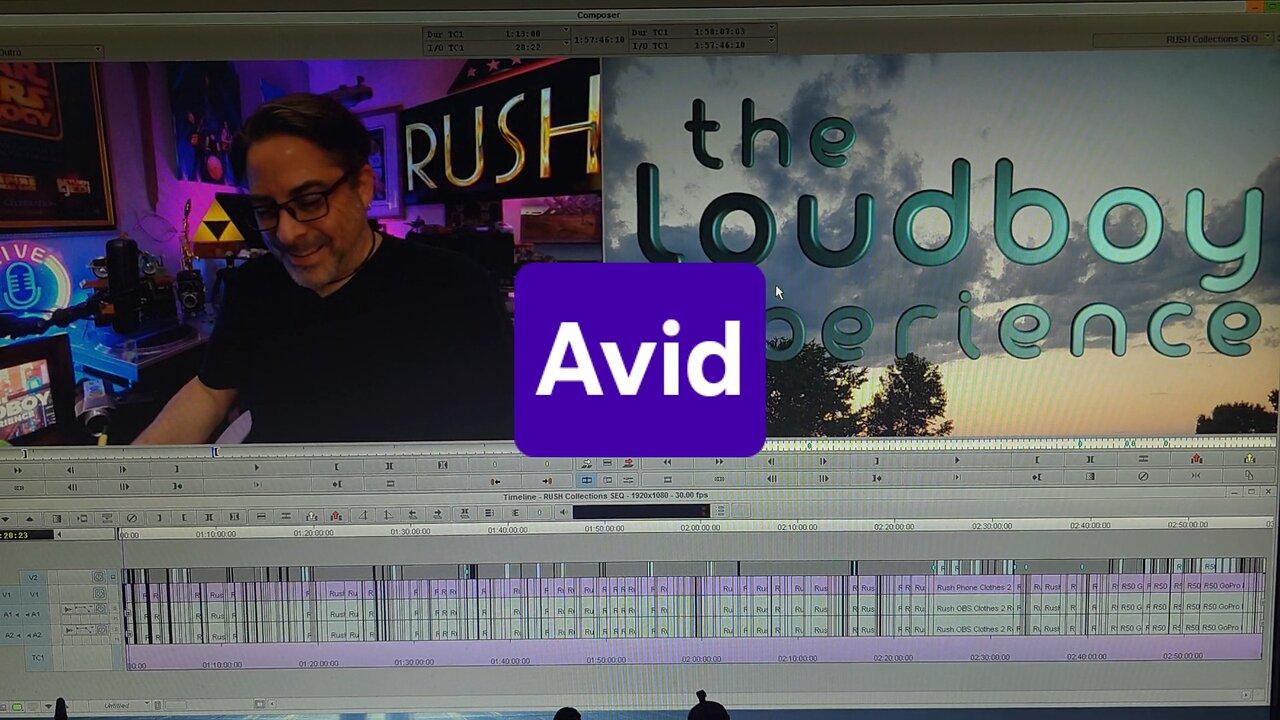 The Avid Timeline for 50 Years with RUSH - One News Page VIDEO