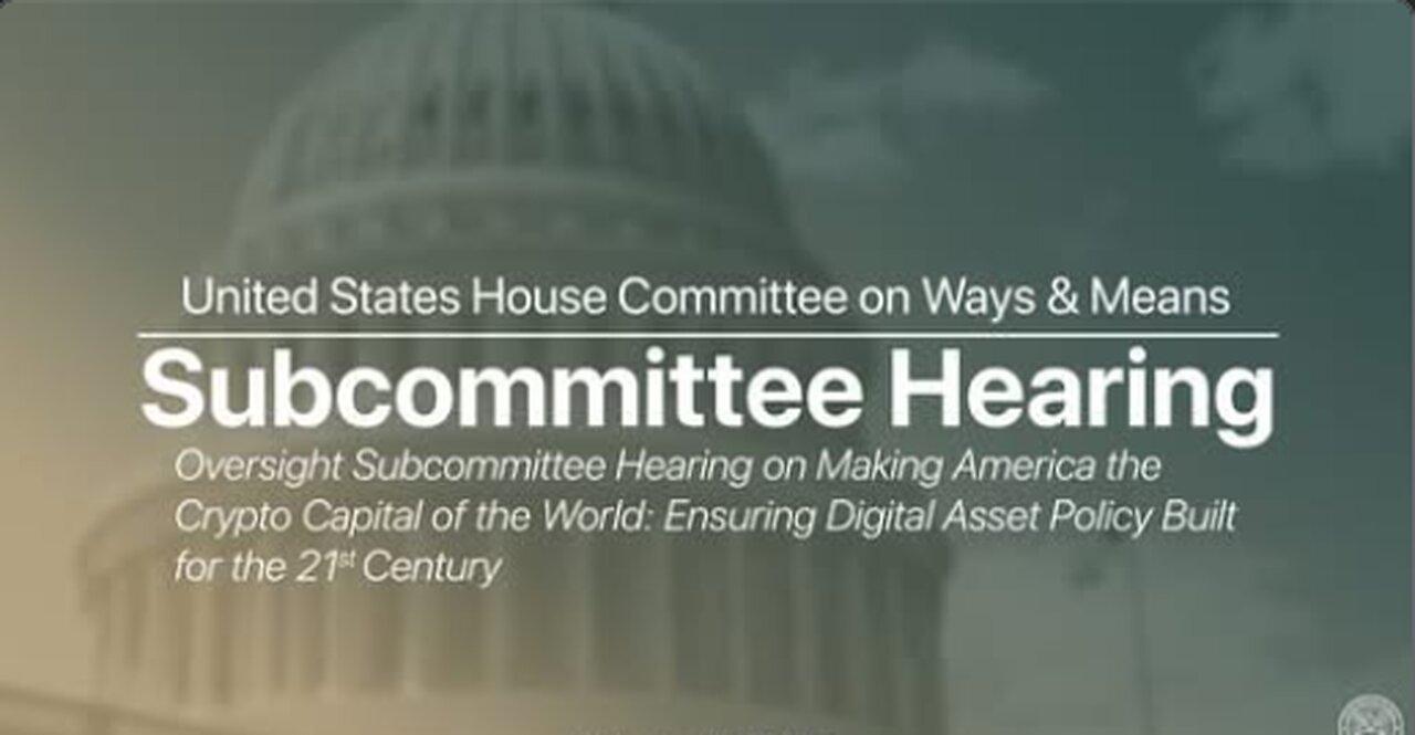Oversight Subcommittee Hearing on Ensuring - One News Page VIDEO