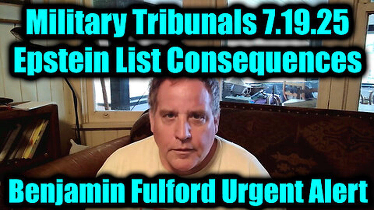 Benjamin Fulford - Military Tribunals, Epstein - One News Page VIDEO