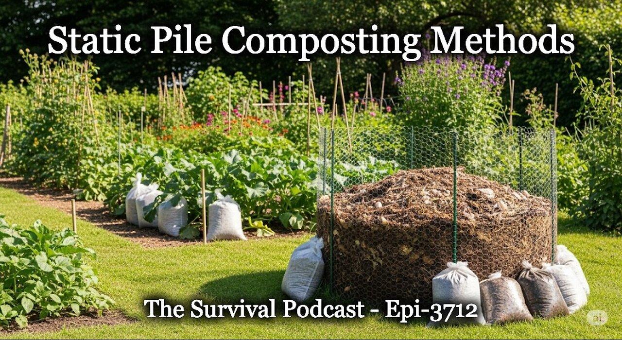Static Pile Composting Methods - Epi-3712 - One News Page VIDEO