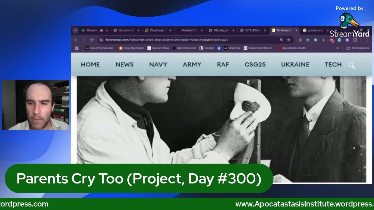 Parents Cry Too (Project, Day #300) - One News Page VIDEO