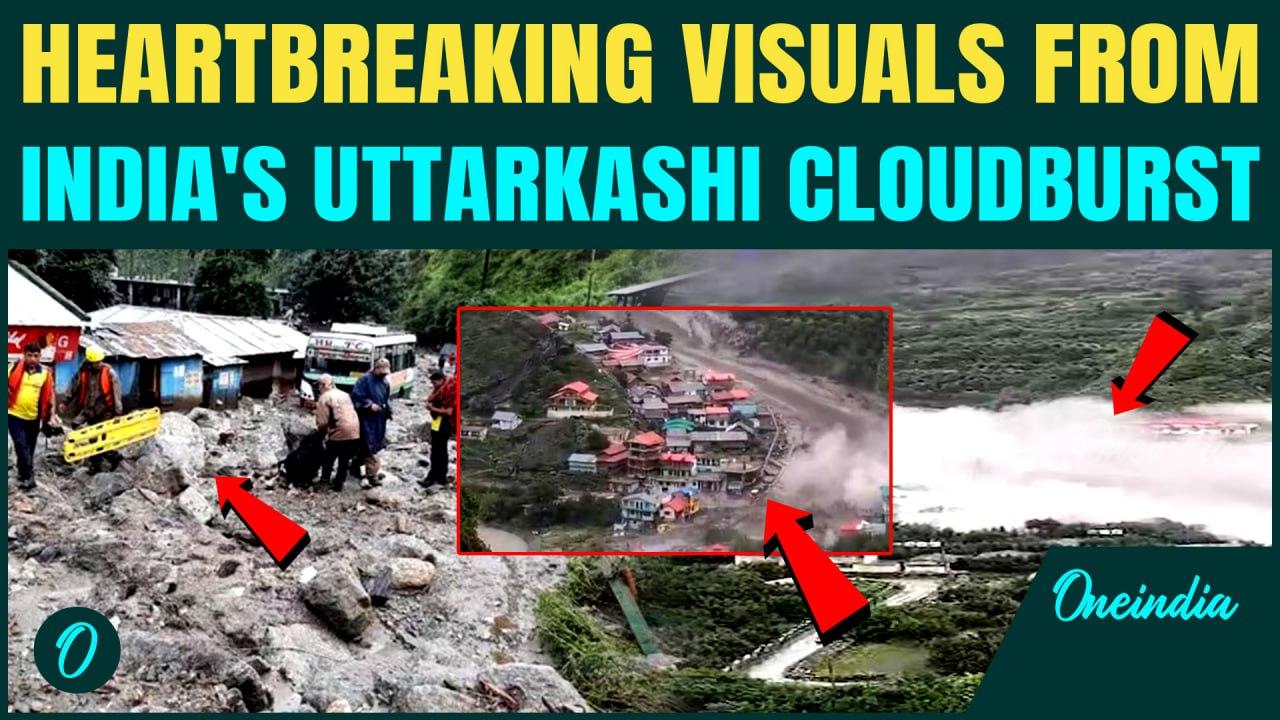 BREAKING: Cloudburst RIPS Through Uttarakhand - One News Page VIDEO