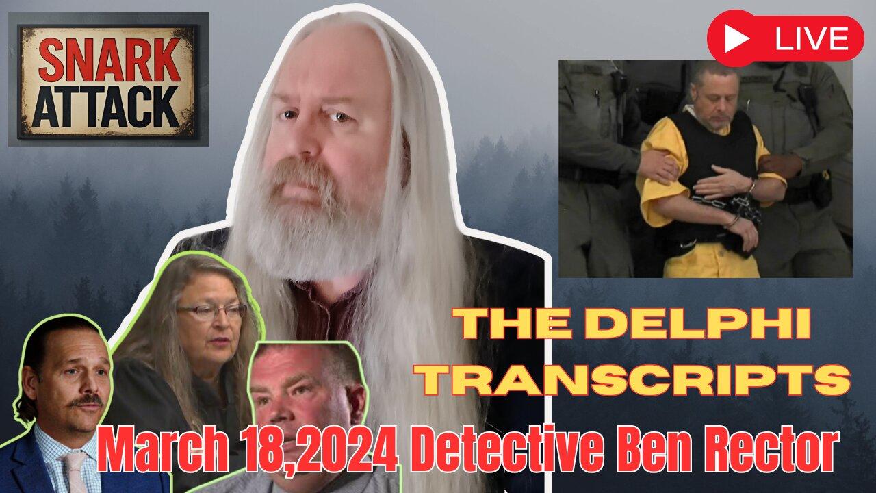 The Delphi Transcripts - Detective Ben Rector - - One News Page VIDEO