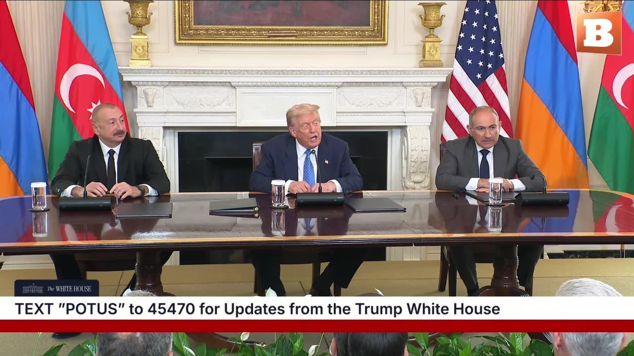 LIVE: President Trump Hosts a Trilateral Signing - One News Page VIDEO