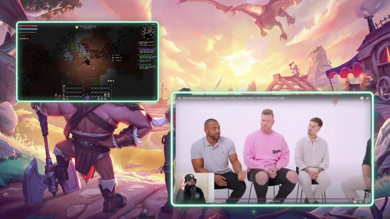 RavenQuest | Leveling + Reacting - One News Page VIDEO