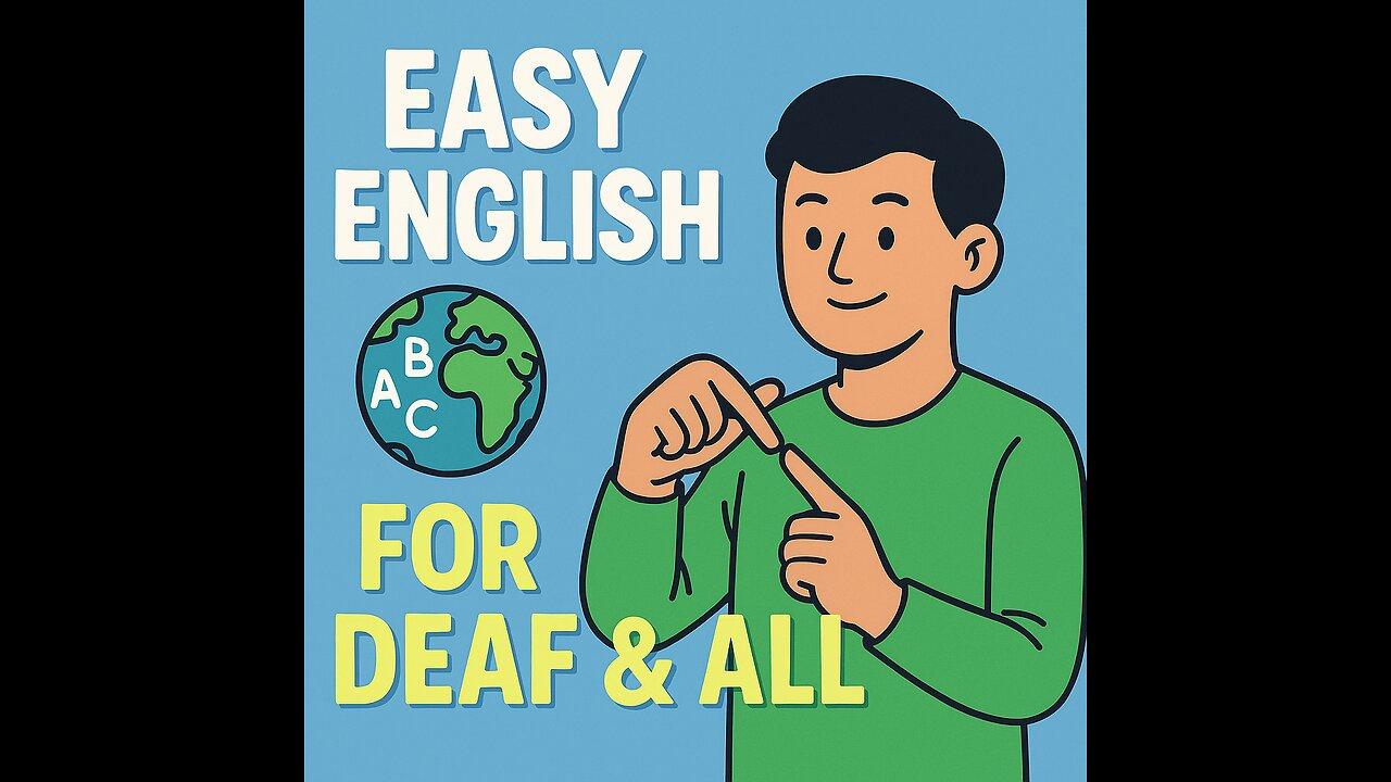 English Grammar Made Easy for Deaf People - One News Page VIDEO