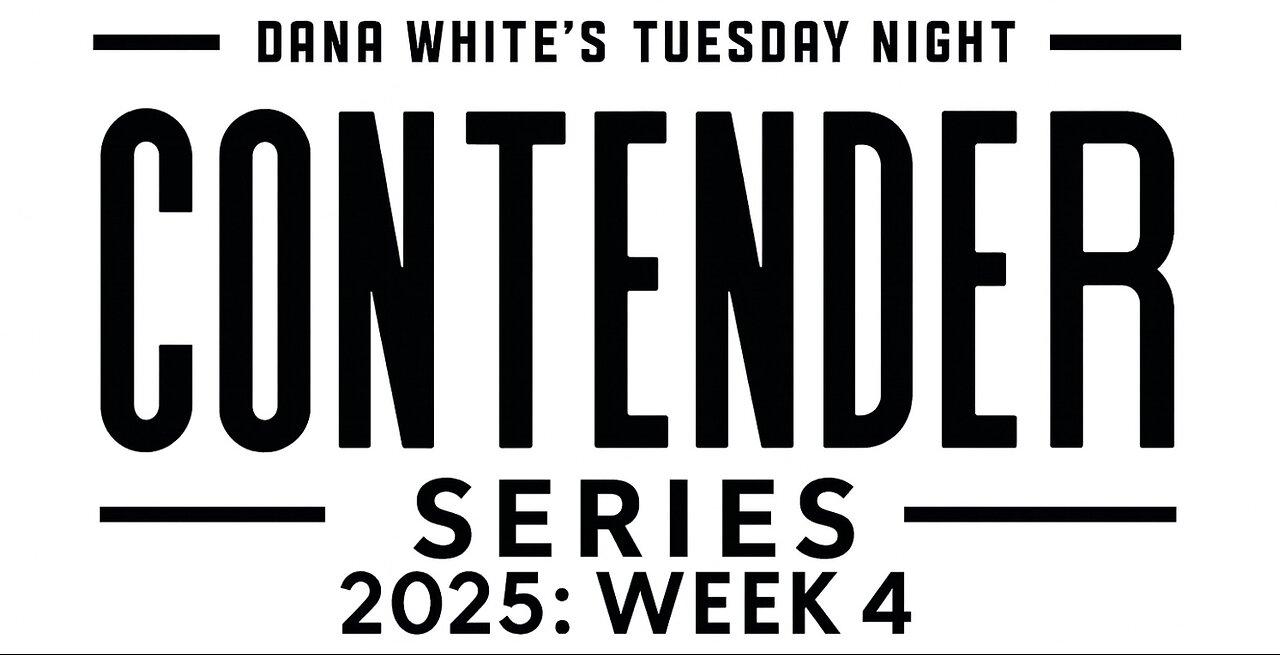 Contender Series 2025: Week 4 - One News Page VIDEO