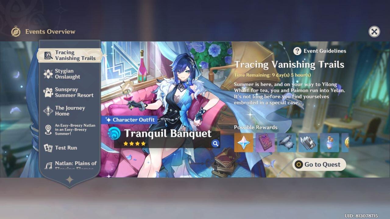 Tracing Vanishing Trails Event - Genshin Impact - One News Page VIDEO
