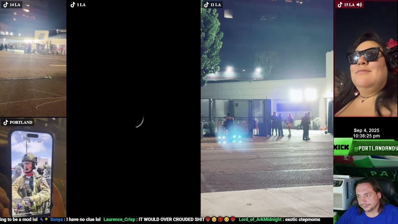 Thursday NIGHT ICE PROTEST DETENTION CENTER LA - One News Page VIDEO