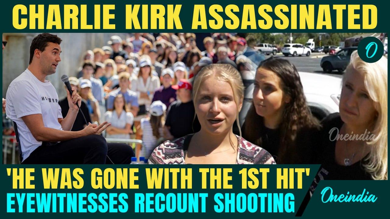 Charlie Kirk Assassination:Students Describe - One News Page VIDEO