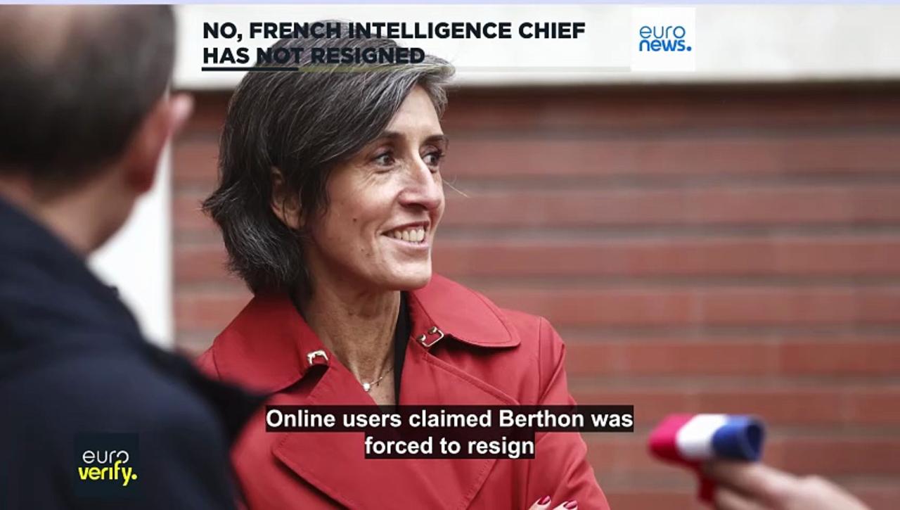 Claims that French intelligence chief resigned - One News Page VIDEO