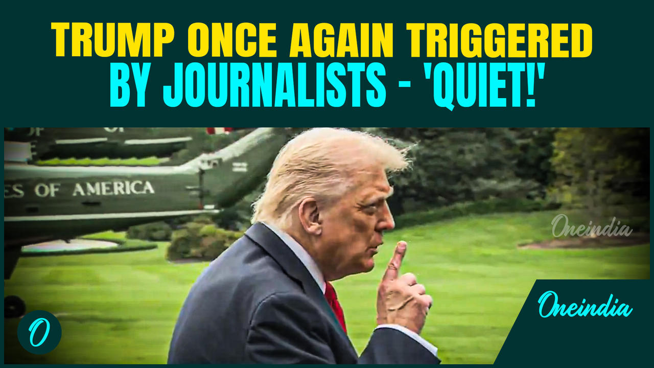 Trump vs. Reporter Outside White House: 'You Are - One News Page VIDEO