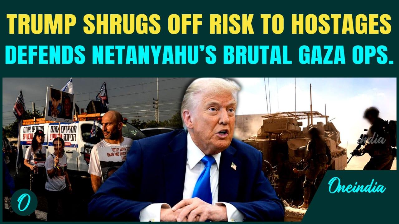 Trump Ready to Gamble with Hostage Lives? BACKS - One News Page VIDEO
