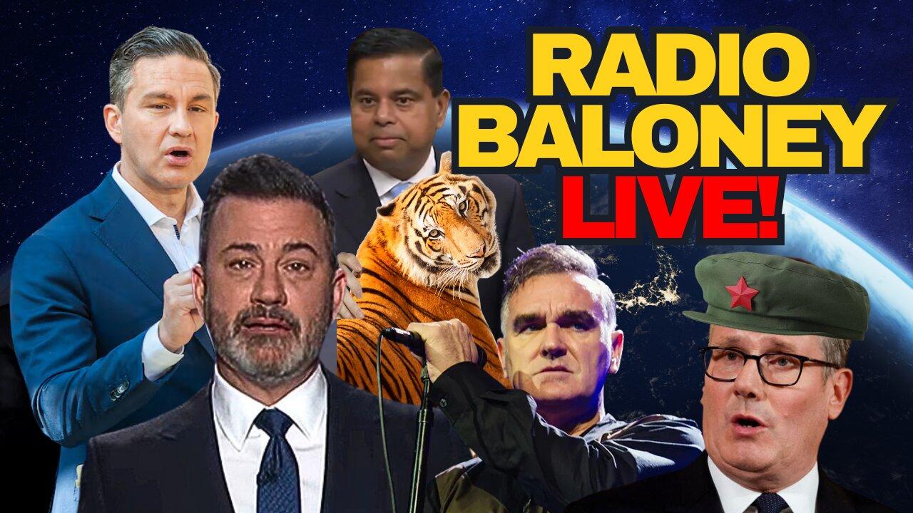 Radio Baloney Live! Jimmy Kimmel Fired, Woke - One News Page VIDEO