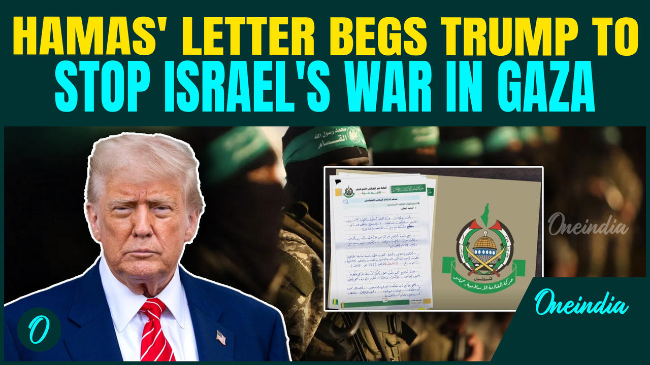 HAMAS Sends Letter to Trump, Begging Him to Stop - One News Page VIDEO