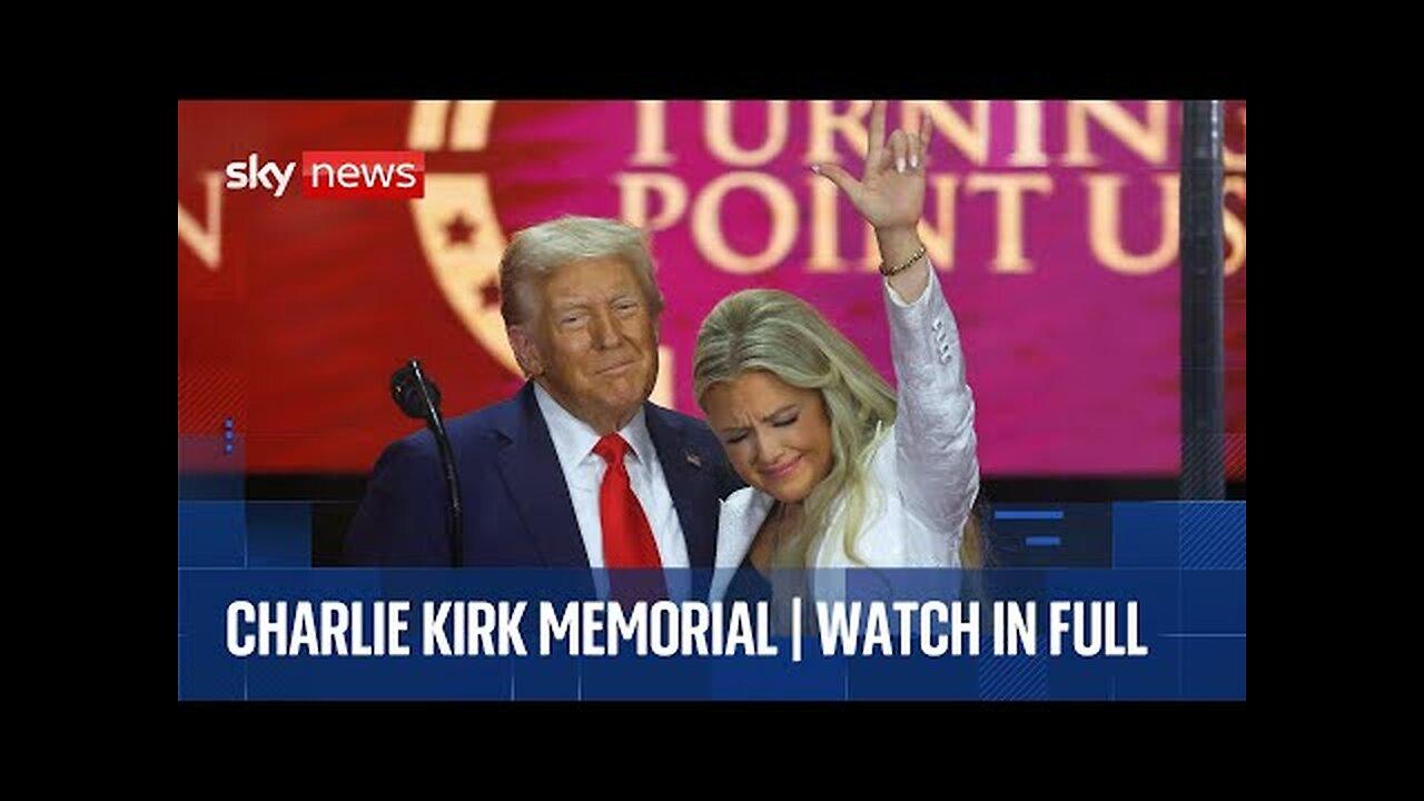 Charlie Kirk Memorial Service in Full | Trump, - One News Page VIDEO