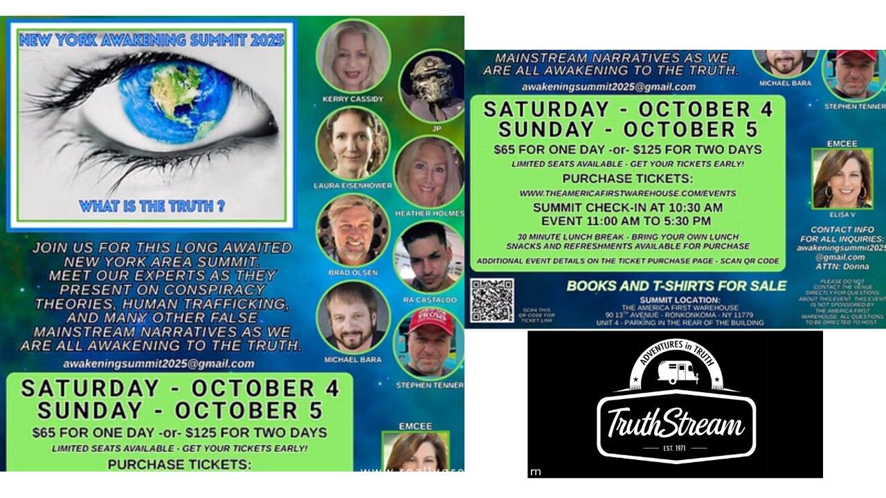 NEW YORK AWAKENING SUMMIT 2025 Oct 4th and 5th - One News Page VIDEO