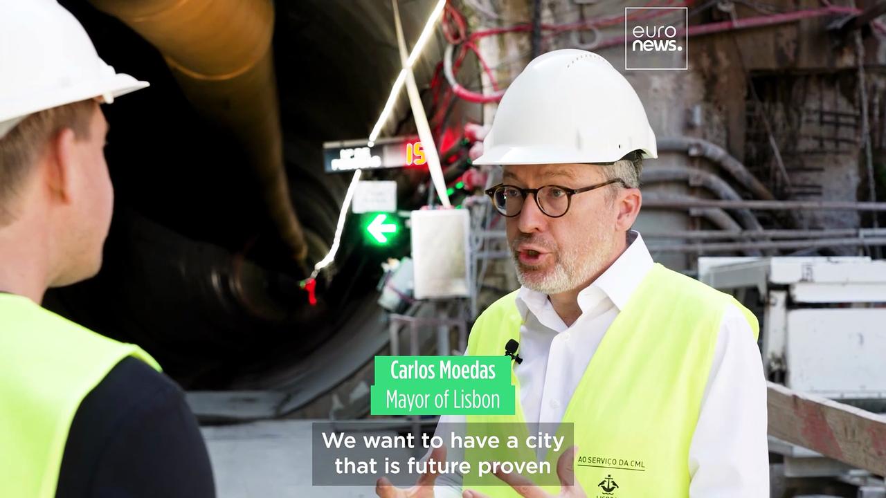 Permeable soils and giant tunnels: Lisbon is - One News Page VIDEO