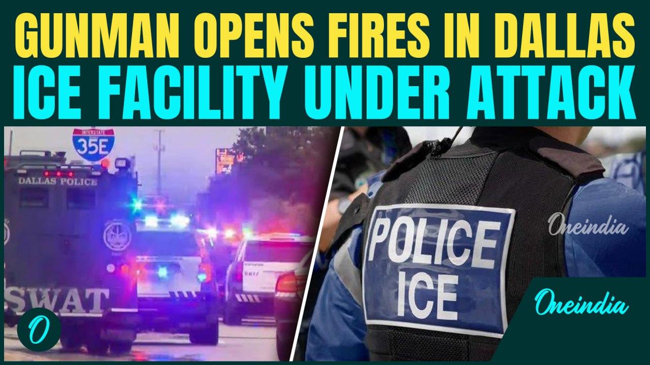 US Dallas ICE Facility Shooting BREAKING: 2 - One News Page VIDEO
