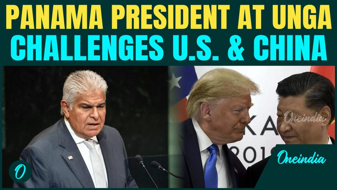Panama President Clashes with Global Powers at - One News Page VIDEO