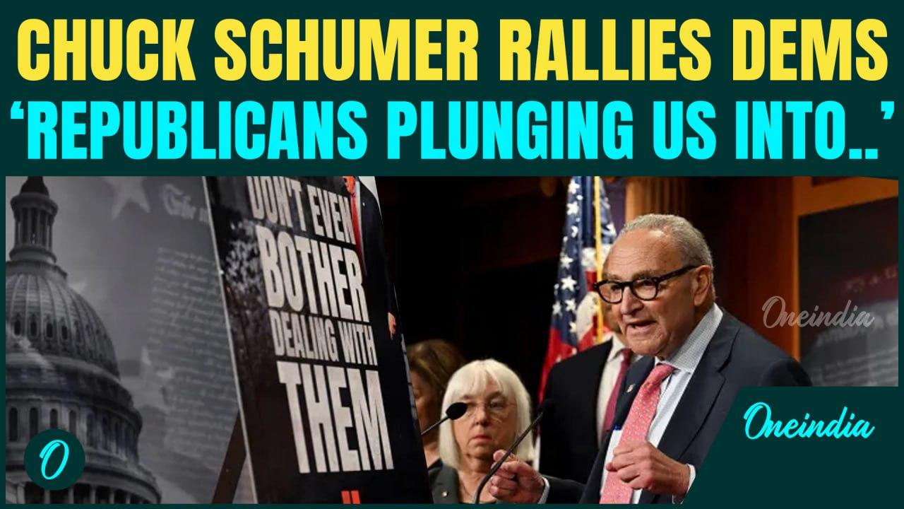 US Government Shutdown Looms: Schumer Leads - One News Page VIDEO