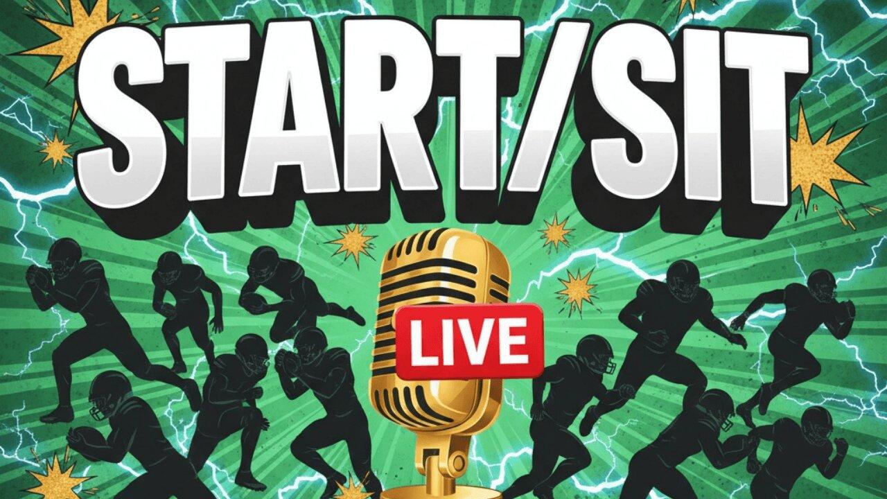 What's the BEST Fantasy Football Start Sit - One News Page VIDEO