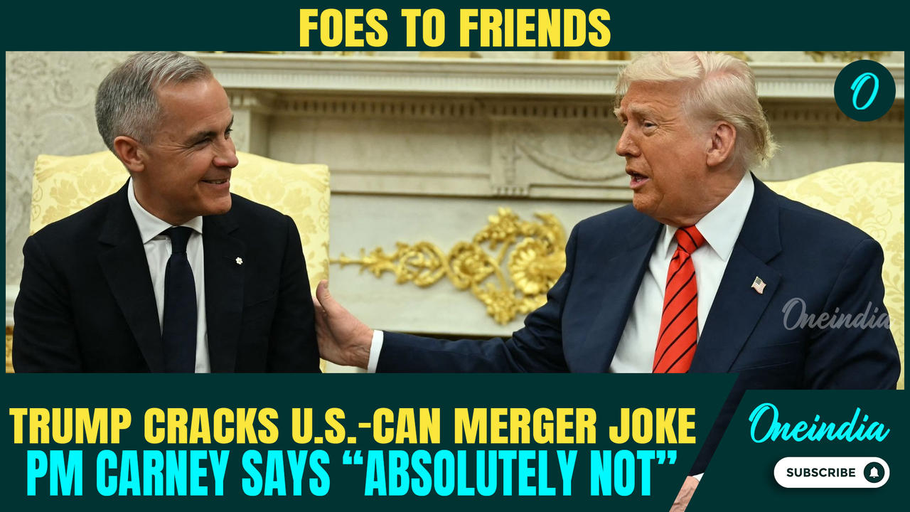 VIDEO: Trump and Carney’s Hilarious Moments - One News Page VIDEO