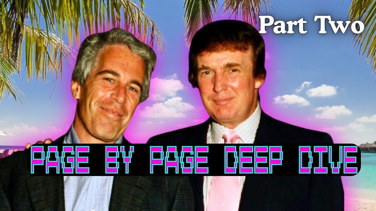 #109 Epstein Birthday Book DEEP DIVE: Pages 81- - One News Page VIDEO