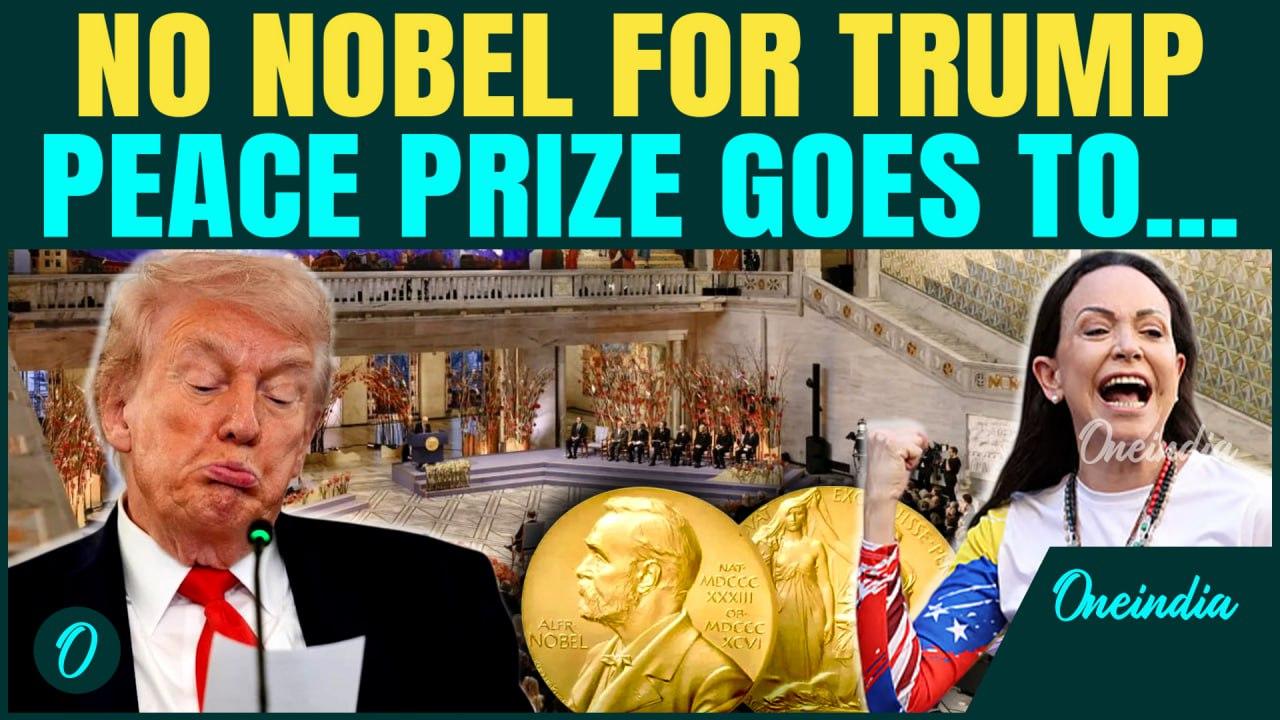 Trump Loses Nobel Peace Prize: Venezuela’s - One News Page VIDEO