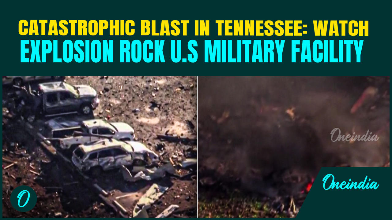 Moment SHOCKING EXPLOSION Rips Through - One News Page VIDEO