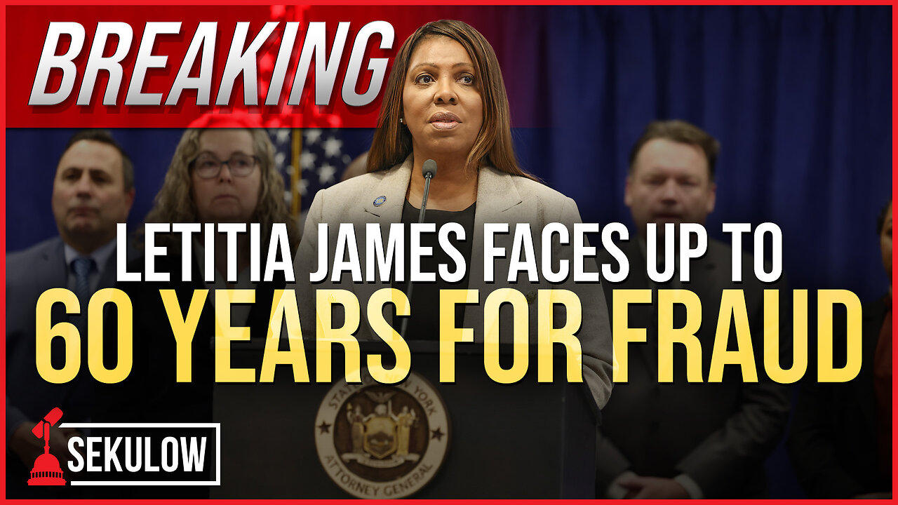 BREAKING: Letitia James Faces Up to 60 Years for - One News Page VIDEO