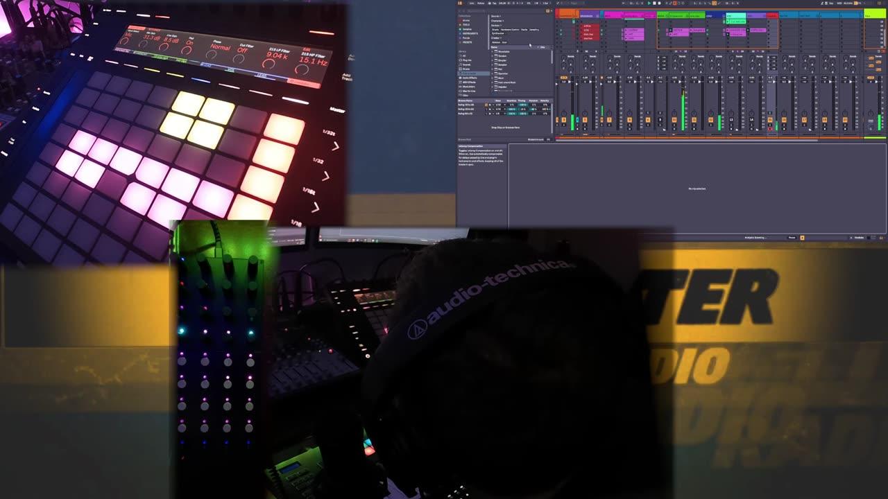 Ableoton Live Looping / Live Electronic Music - One News Page VIDEO