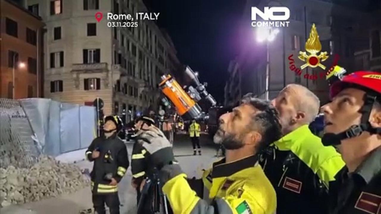 Torre dei Conti: Rescued worker dies after Rome - One News Page VIDEO