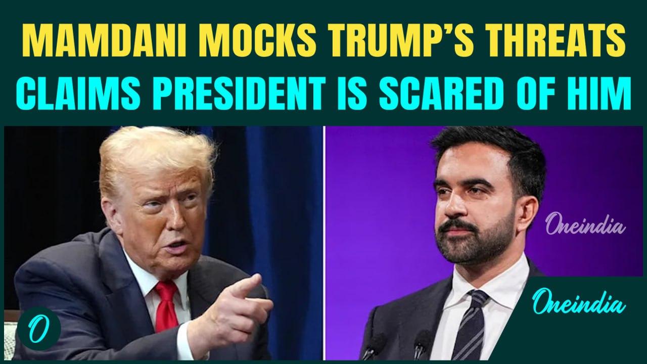 Trump THREATENED By Mamdani? Trump Vs Mamdani - One News Page VIDEO