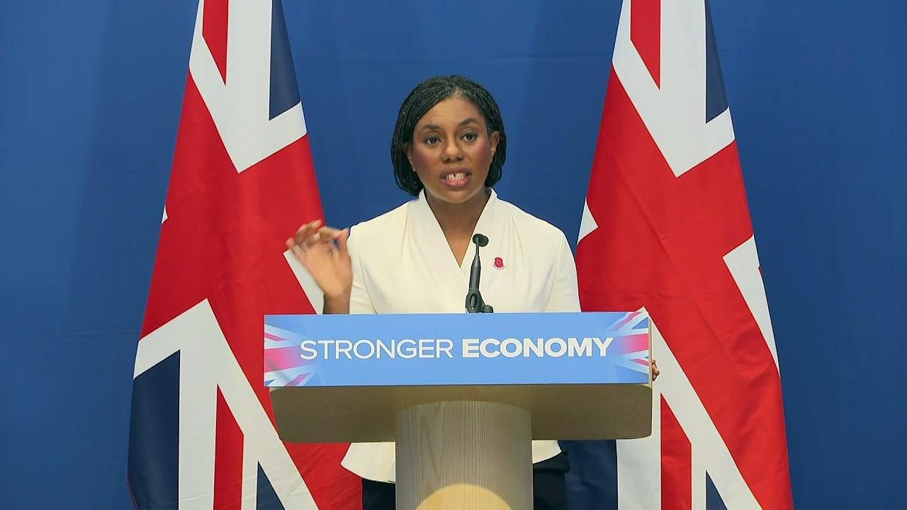 Badenoch: Reeves' speech was one long - One News Page VIDEO